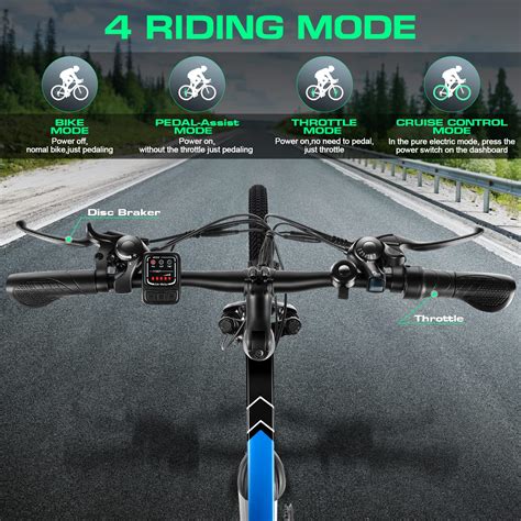 Vivi Electric Bike For Adults 500w Ebike 26 Electric