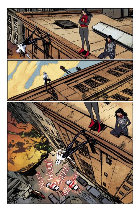 Spider Gwen Silk And Spider Woman Yes Preview For Spider Women