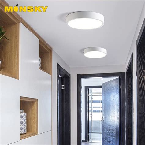 Monsky Floating Ceiling Lights 12w 18w 24w Round White Light Shopee Malaysia
