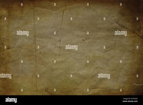 Realistic Old Paper Texture Background Vector Design Illustration Stock