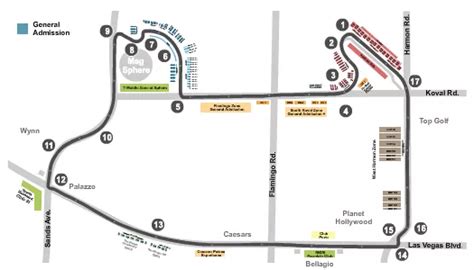 2026 Formula 1 Las Vegas Grand Prix Thursday Tickets Las Vegas