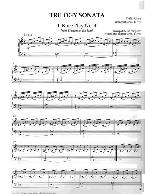 Glass Trilogy 1 Pdf Classical Compositions Musical Compositions