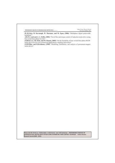 Performance Analysis Of S