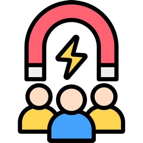 Lead Generation Generic Color Lineal Color Icon