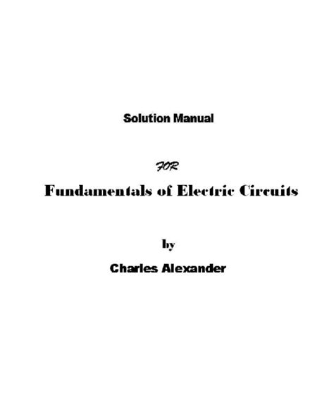 8 Basic Engineering Circuit Analysis 10th Edition Solutions Pdf