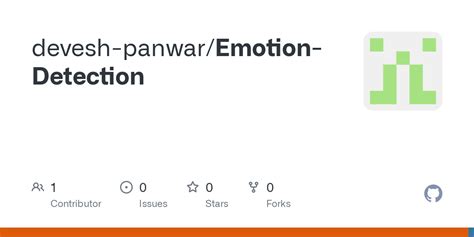 Github Devesh Panwar Emotion Detection
