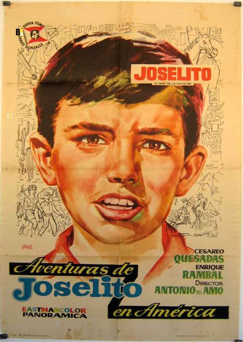 AVENTURAS DE JOSELITO EN AMERICA MOVIE POSTER AVENTURAS DE