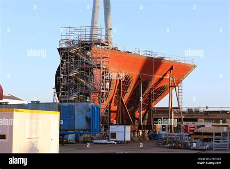 Cruise Ship Tunnel Thrusters Prefabricated Hull Block Ships