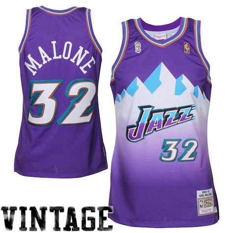 Mitchell And Ness Karl Malone Utah Jazz 1996 97 Hardwood Classics