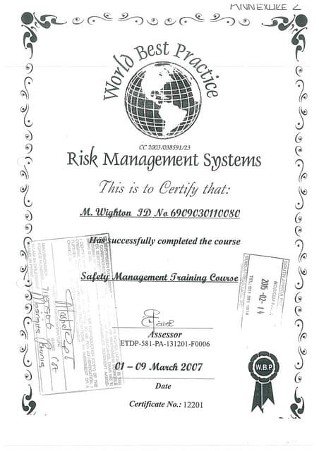 Sacpcmp Registration Certificate