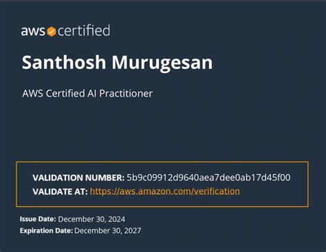 Aws Artificialintelligence Certification Aipractitioner