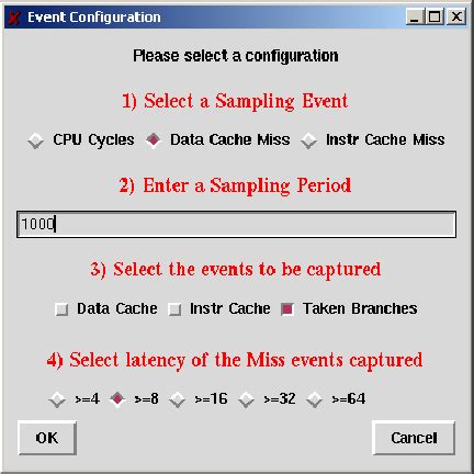 The Event Configuration Dialog Box In PerfView This Dialog Is Used To