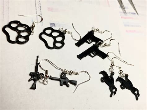 First Attempt At Earrings Made On A Glowforge Glowforge Owners Forum