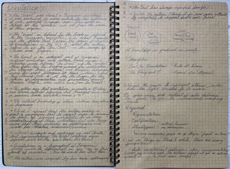 class notes r handwriting