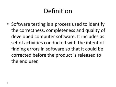 Introduction To Software Testing Pptx Computer Software And Applications Computing