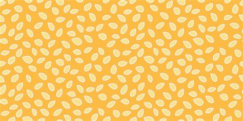 노란색 배경에 윤곽선에 추상적인 유기적 잎 모양이 있는 완벽 한 벡터 패턴입니다 직물 벽지 포장 포장지 브랜딩 및 현대적인 장식을 위한 일반 고유 인쇄 0명에 대한 스톡