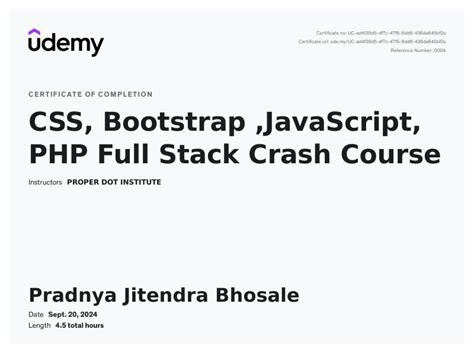 fullstackcourse css bootstrap javascript php properdotinstitude