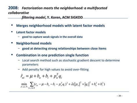 Chapter 02 Collaborative Recommendation Ppt
