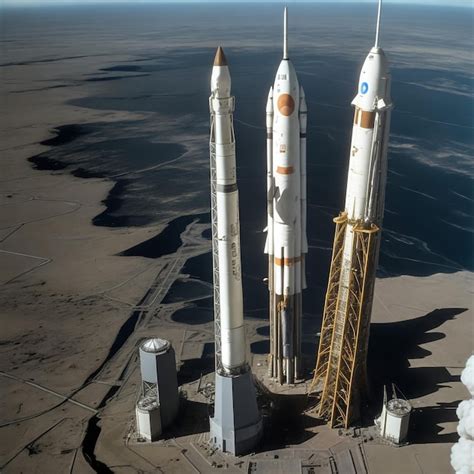 Premium Ai Image Rocket Is Being Launched Into Space
