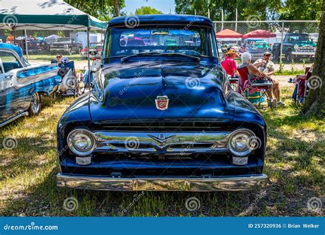1956 Ford F100 Pickup Truck Editorial Image 257320936