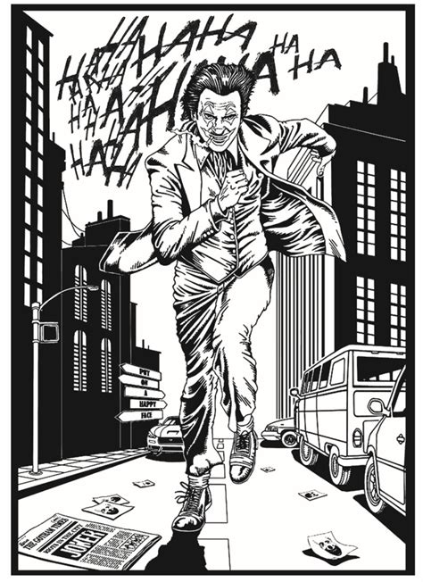 The Joker Movie Version Kostas Fragiadakis Comic Artist