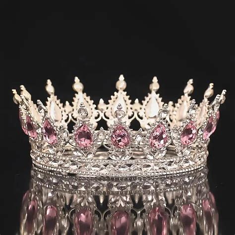 Bridal Crown Wedding Dress Headdress Birthday Adults Ceremony
