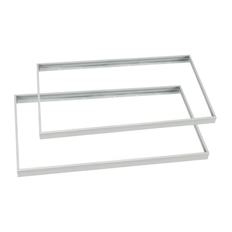2x4ft Surface Mount Kit 2 Set Aluminium Surface