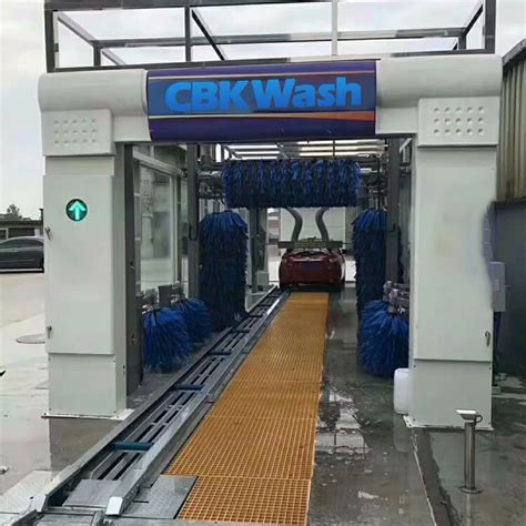 China Fully Automatic Tunnel Car Wash Machine Price Manufacture And