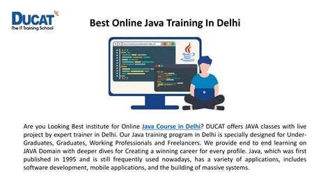 Ppt Best Java Course With Certificate With Live Training Powerpoint
