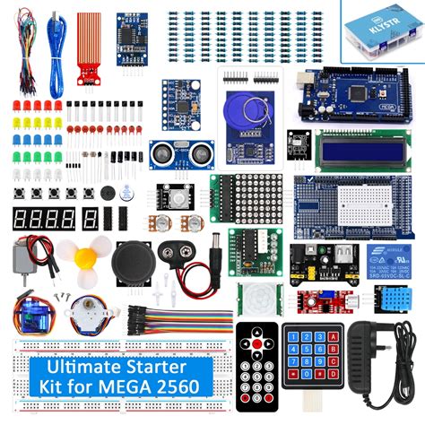 Klystr Mega 2560 Project Starter Kit For Mega328 Nano With Tutorial Compatible Arduino Ides
