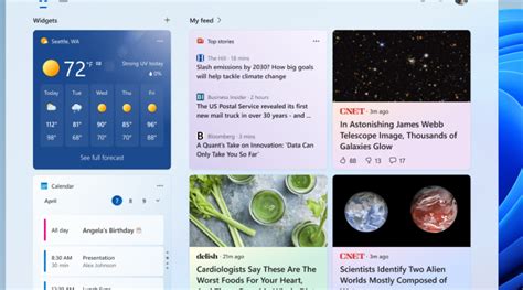 Windows 11 Build 25324 Canary Has An Evolved Widgets Board