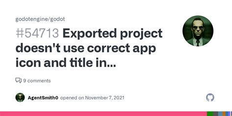 Exported Project Doesnt Use Correct App Icon And Title In Windows Task