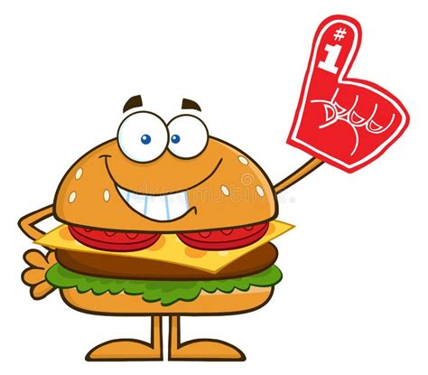 Smiling Hamburger Stock Illustrations 1592 Smiling Hamburger Stock