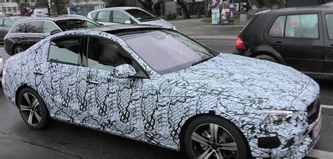 Highly Specced 2021 Mercedes Benz C Class W206 Prototype Begins Testing