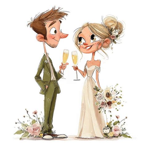 18 Funny Engaged Couple Clipart Cute Wedding Couple Wedding