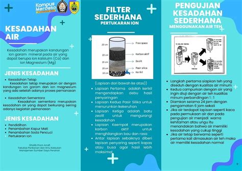Inspiratif Mahasiswa Prodi Msp Undip Membuat Alat Penyaringan Air