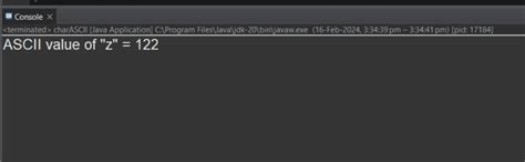 How To Get The ASCII Value Of A Character In Java