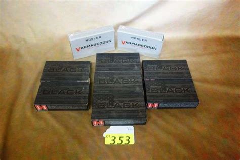 180 Rds 65 Grendel Ammo 14 Rds Hornady Black 123 Gr Eld Match 40 Rds