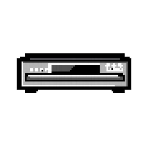 Audio Cd Player Game Pixel Art Vector Illustration 23876381 Vector Art