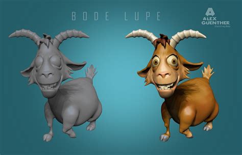 Bode 3d Alex Guenther Ilustrações
