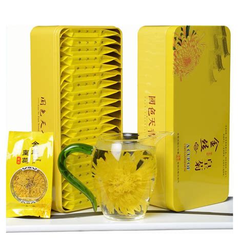 【茶誦】金絲皇菊菊花茶獨立包裝小包小袋盒裝一朵一盃精選大朵精美禮盒裝 蝦皮購物
