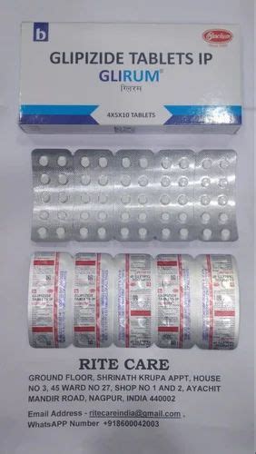 Glirum Glipizide Tablets 5 Mg At Rs 100 Stripe In Ghaziabad Id