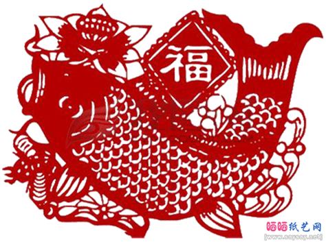 各种福字窗花剪纸大全46幅 现代剪纸八 晒宝手工晒晒纸艺网