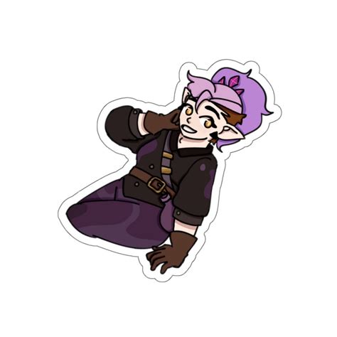 Time Skip Amity Blight The Owl House Die Cut Sticker Etsy