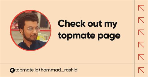 Hammad Rashid Book A Call On Topmate