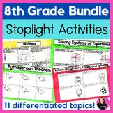 Identifying Functions In Graphs Tables Mapping Th Grade Math Stoplight