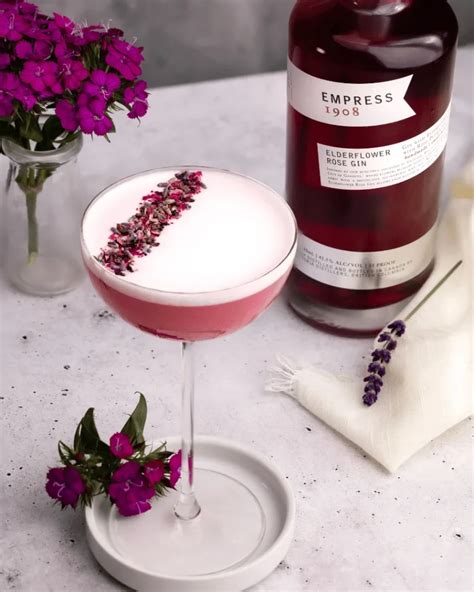 Lavender Berry Kiss Empress 1908 Gin