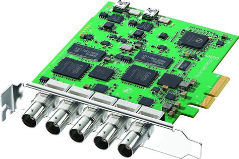 Blackmagic Design DeckLink Duo With 2 SDI Inputs And 2 SDI Outputs Switchable Between SD And HD