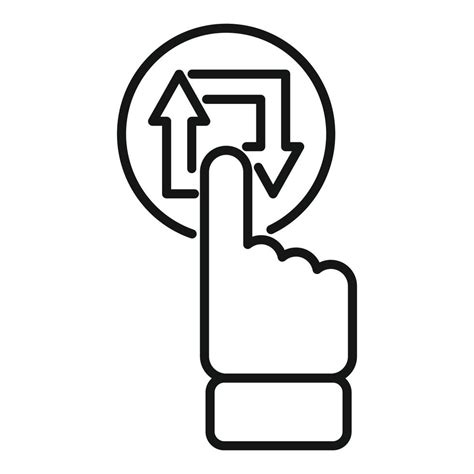 Button Repost Icon Outline Vector Repost Chart Vector Art At Vecteezy