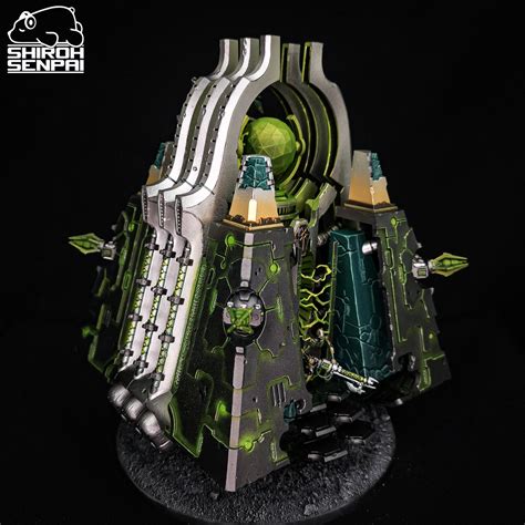 Necrons Monolith Warhammer 40k Games Workshop Commission Etsy